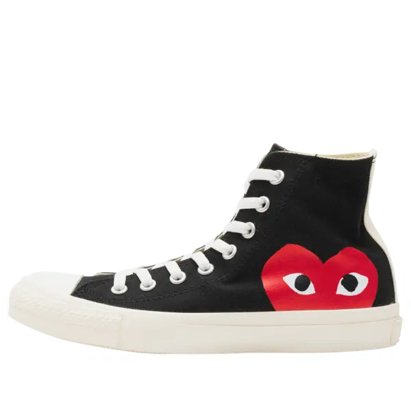 CONVERSE X Comme Des Garcons Play Chuck 70 Hi Sneakers - Black