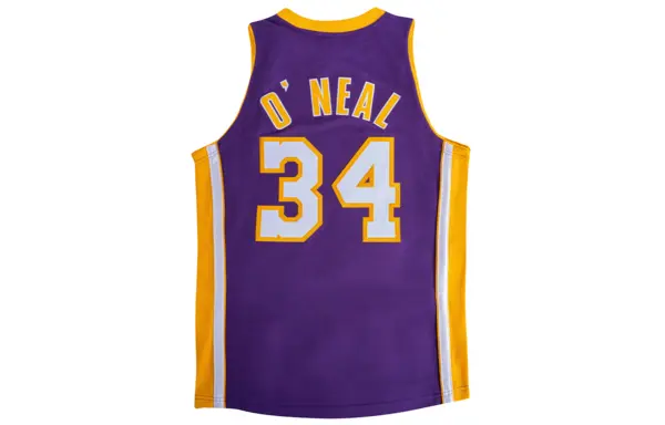 Mitchell & Ness Los Angeles Lakers 1999-2000 Shaquille O'neal Away Swingman Jersey - None