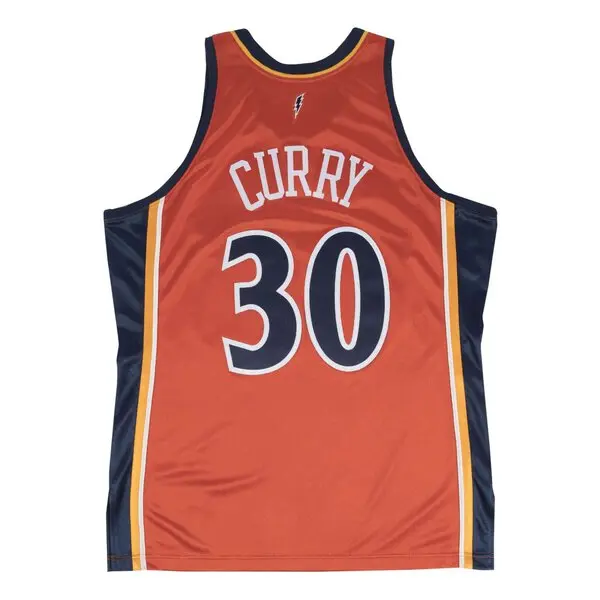 Mitchell & Ness Golden State Warriors Stephen Curry 30 Jersey