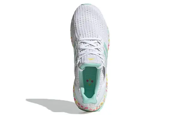 Adidas Ultra Boost Athletic Sneakers - White/green