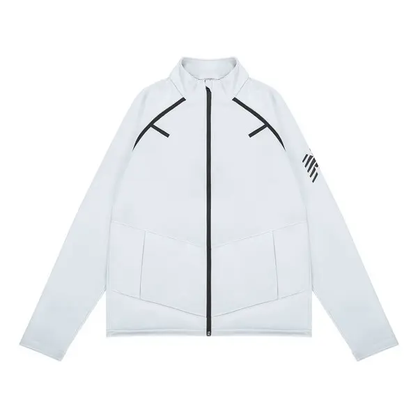 NEW BALANCE Tenacity Football Training Track Jacket - White/black