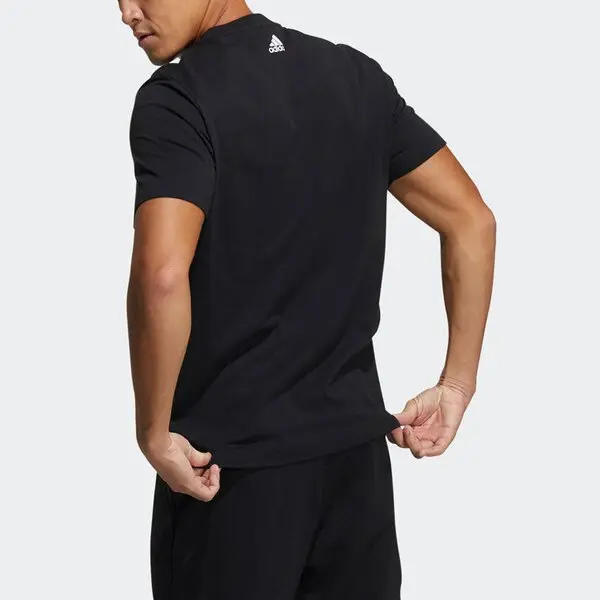Adidas Fi Tee Sub Bos Logo Printing Round Neck Short Sleeve