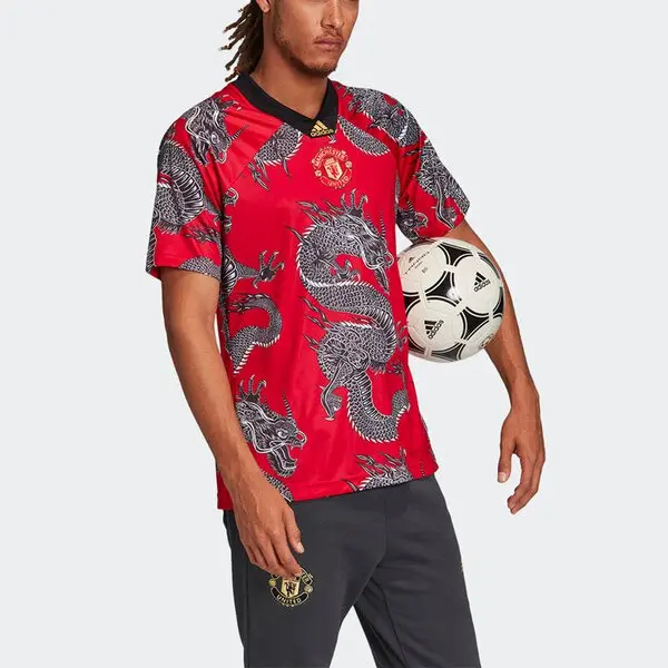 Adidas Manchester United Dragon Print Tee