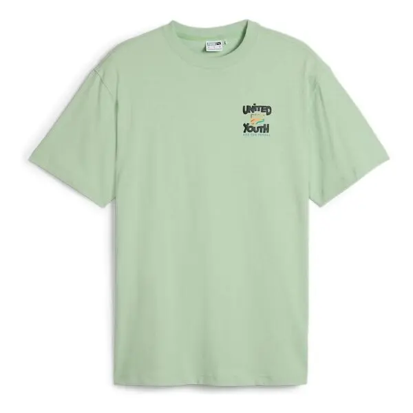 PUMA Downtown Graphic T-shirt - Green