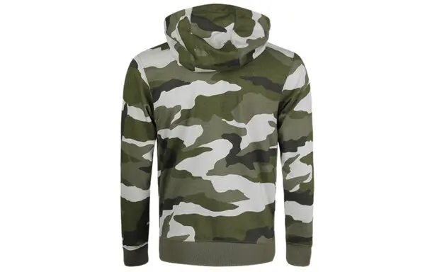 Nike Camouflage Full-zip Hoodie - Green