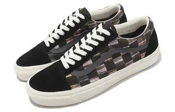 VANS Old Skool 36 Dx Checkerboard Sneakers - Black
