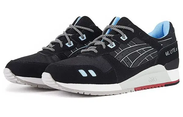 Asics Gel Lyte Iii Low Top Sneakers - Black