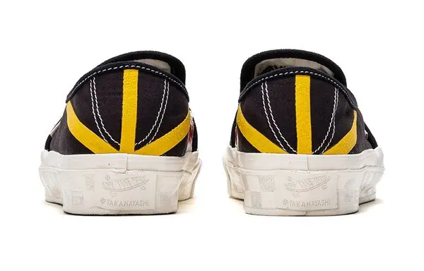 VANS Taka Hayashi Quilted Slip-on Sneakers - Black
