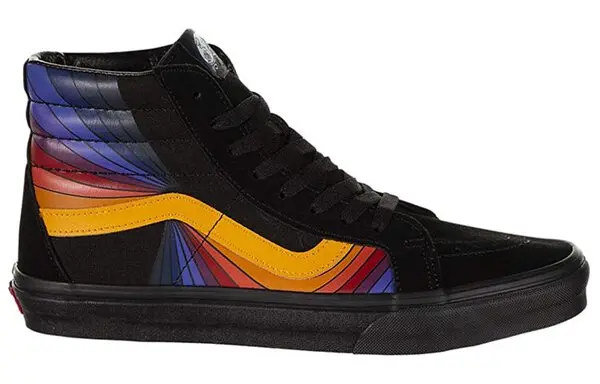 VANS Sk8-hi Reissue "refract" High Top Sneakers - Black