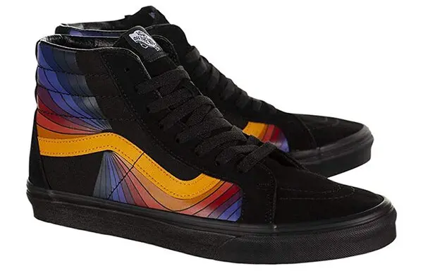 VANS Sk8-hi Reissue "refract" High Top Sneakers - Black