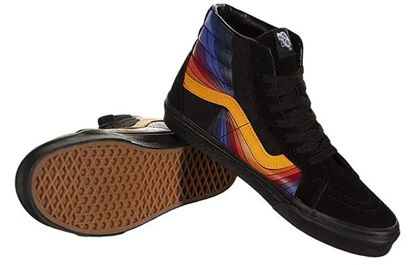 VANS Sk8-hi Reissue "refract" High Top Sneakers - Black