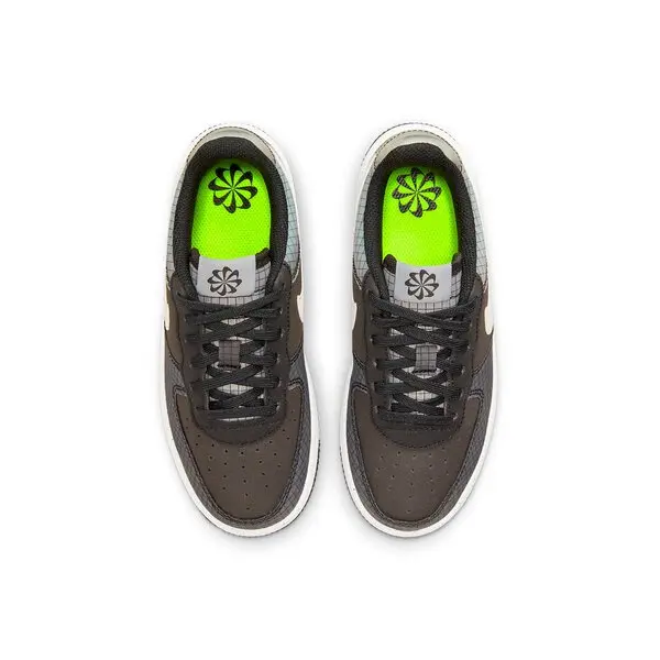Nike Force 1 Crater 'grid' Low Top Sneakers - Black/gray