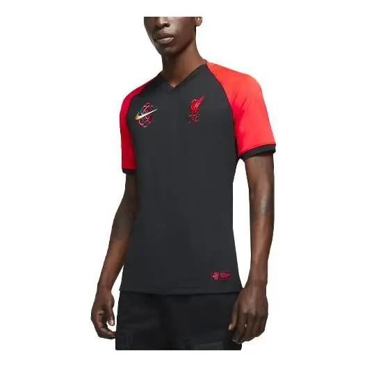Nike Liverpool Color Block Football Short Sleeve - Default Color