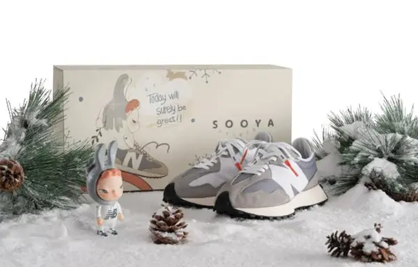 NEW BALANCE X Kiks X Sooyastudio 327 Sneakers - Grey