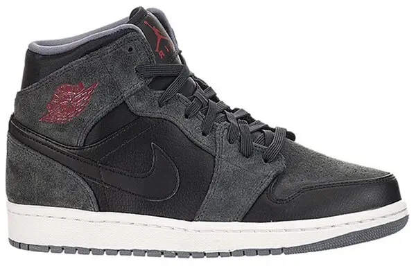 JORDAN 1 Mid Sneakers - Black