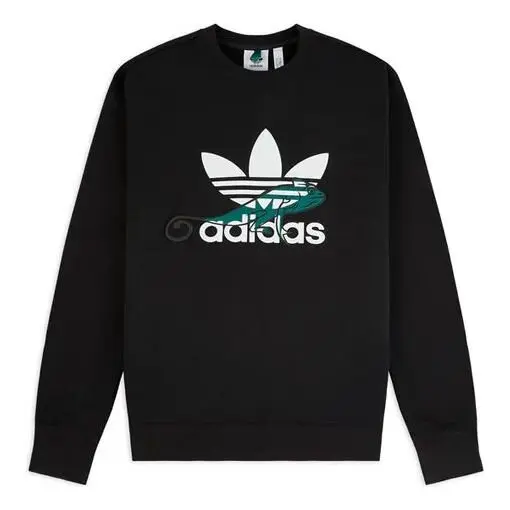 Adidas Originals Graphic Print Sweatshirt - Black