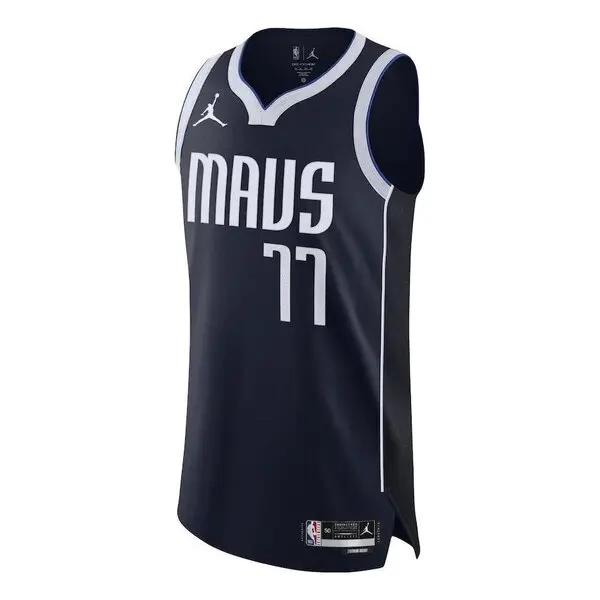 JORDAN X Nba Dallas Mavericks Luka Doncic 77 Jersey - Navy