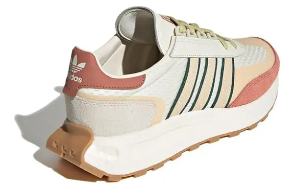 Adidas Retropy E5 Athletic Sneakers - White/orange