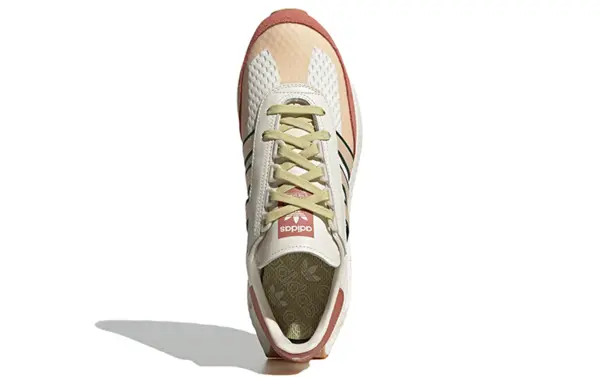 Adidas Retropy E5 Athletic Sneakers - White/orange