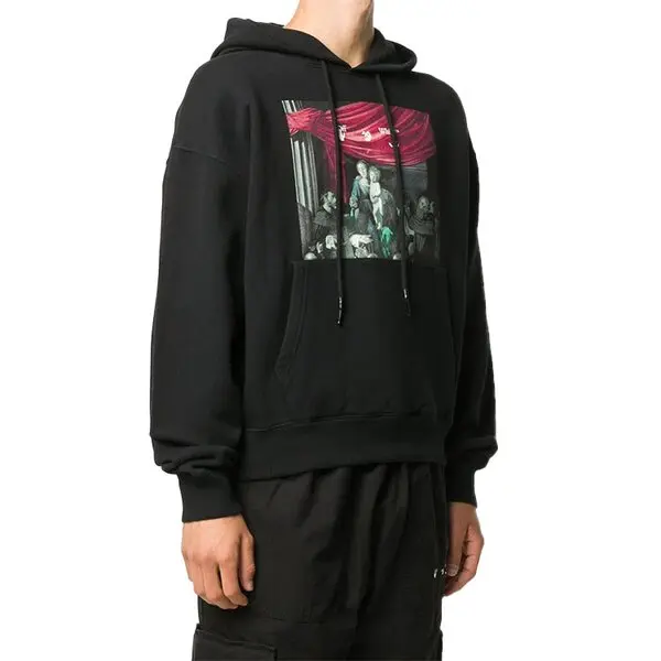 Off-White Caravaggio Paint Over Tee - Black