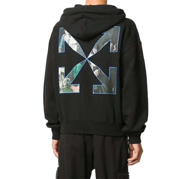 Off-White Caravaggio Paint Over Tee - Black