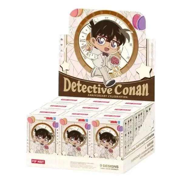 POP MART Detective Conan Anniversary Celebration Figure Sealed Cases - Multi-color