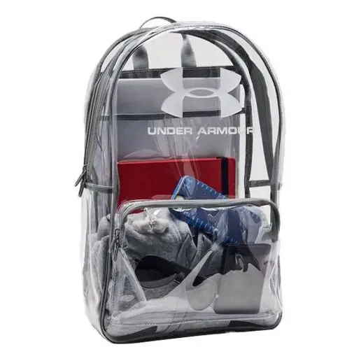 Under Armour Clear Backpack - Clear/steel/white