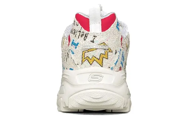 Sketchers D'lites 1.0 Low-top Sneakers With Graphic Print - Multi-color