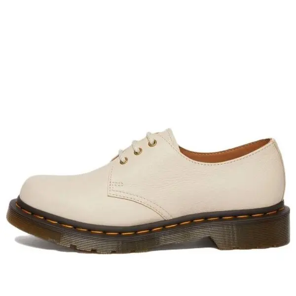 Dr. Martens 1461 Virginia Leather Oxford Shoes - Parchment Beige