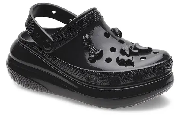 CROCS Crush High Shine Clogs - Black