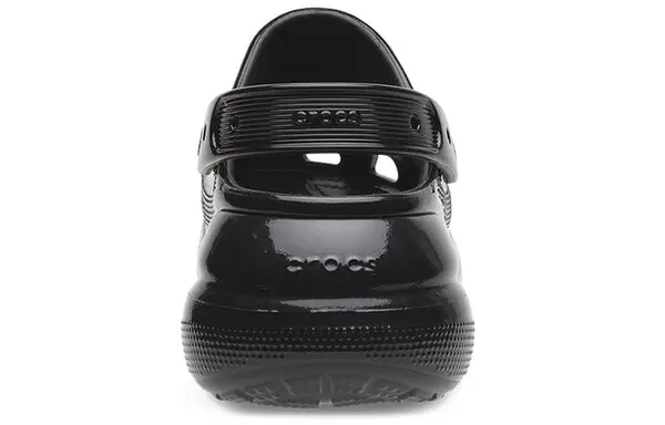 CROCS Crush High Shine Clogs - Black