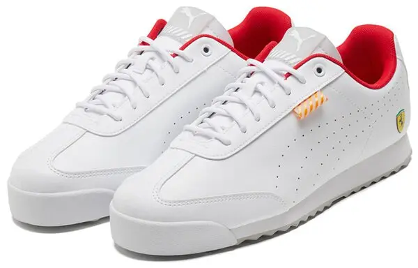 PUMA Scuderia Ferrari Roma Sneakers - White/red