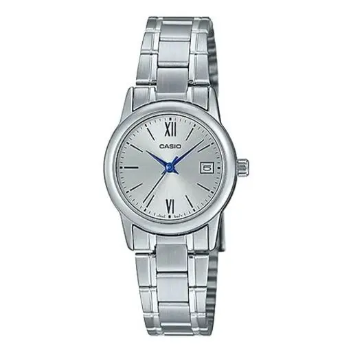 Casio Analog Stainless Steel Watch - Silver