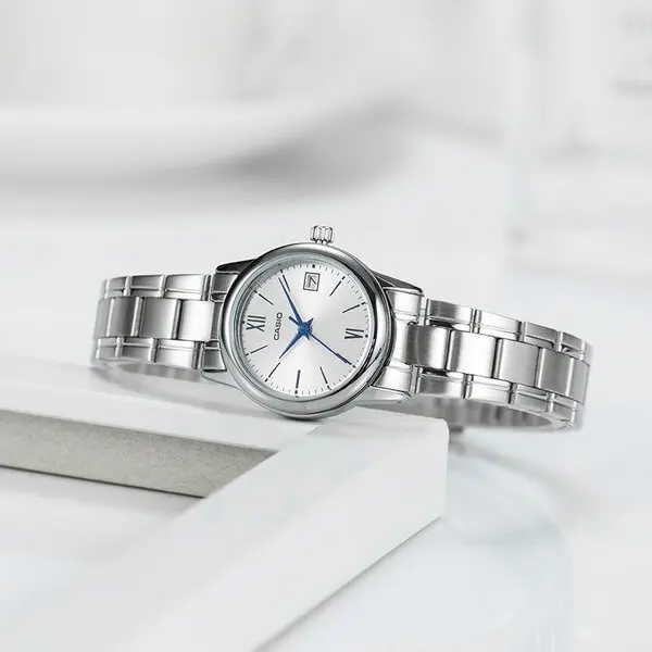 Casio Analog Stainless Steel Watch