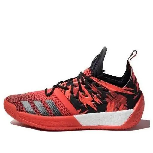 Adidas Harden Vol.2 Path Sneakers - Black/red