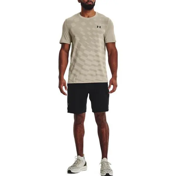 Under Armour Seamless Radial T-shirt - Light Brown