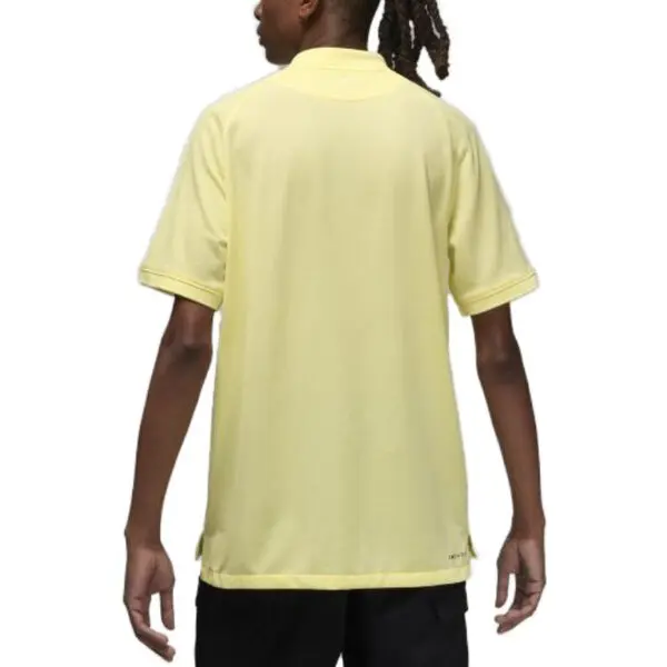 JORDAN Dri-fit Sport Golf Polo Shirt - Yellow