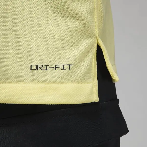 JORDAN Dri-fit Sport Golf Polo Shirt - Yellow