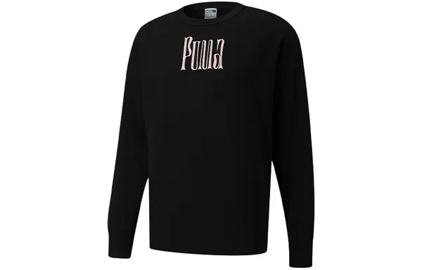 PUMA Graphic Print Knit Pullover