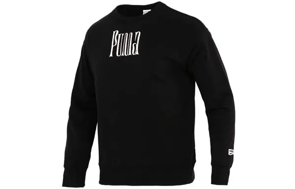 PUMA Graphic Print Knit Pullover