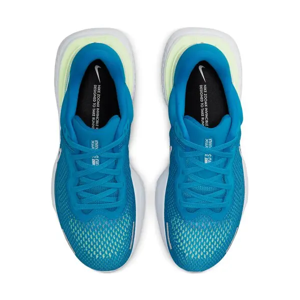Nike Zoomx Invincible Run Flyknit - Blue Orbit/lime Glow/grey