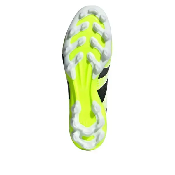 Adidas Predator League Ag Athletic Football Cleats - Cloud White/core Black/lucid Lemon