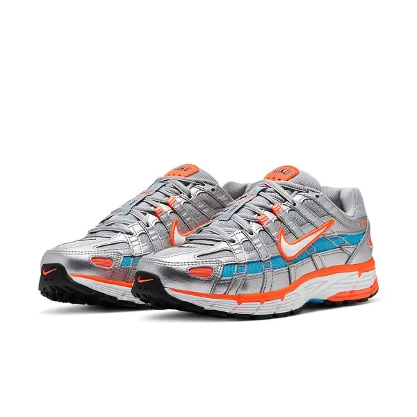 Nike P-6000 Sneakers - Silver Orange