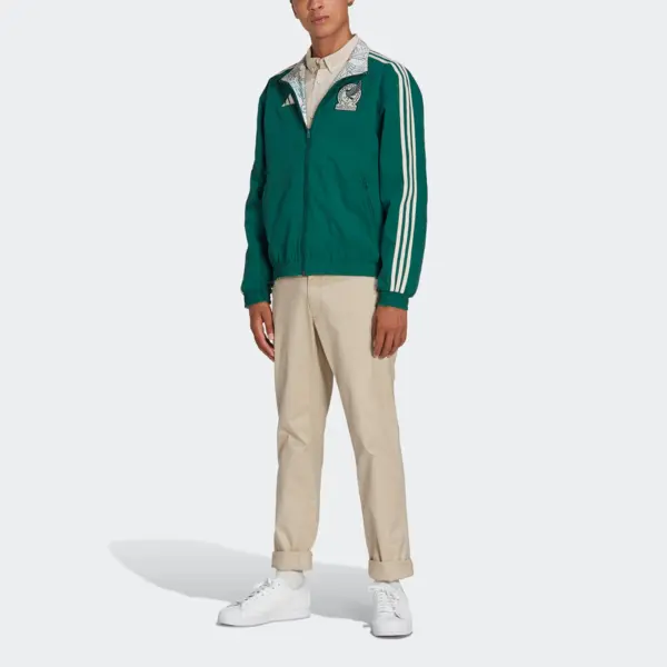 Adidas Mexico Anthem Logo Track Jacket