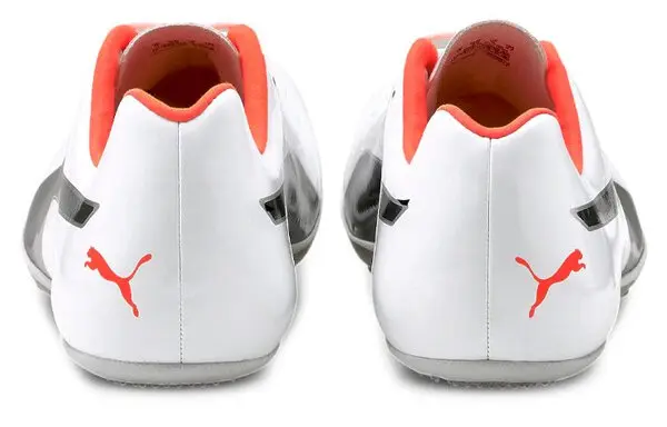 PUMA Evospeed Sprint Athletic Spikes - White