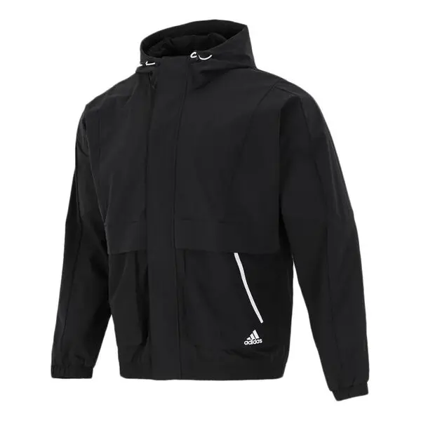 Adidas Hooded Windproof Jacket - Default Color