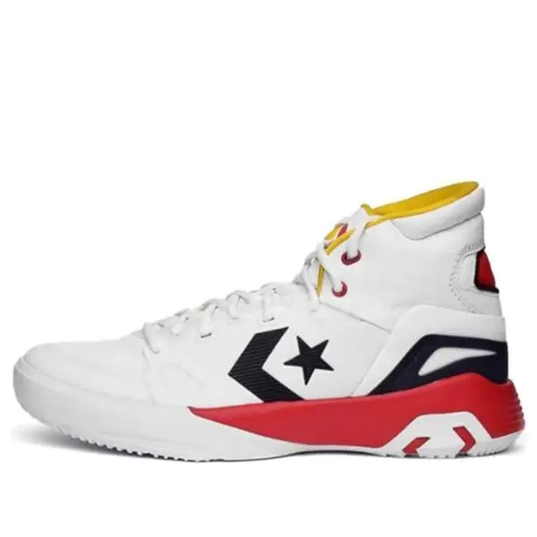 CONVERSE G4 High Top Sneakers - White/red/black
