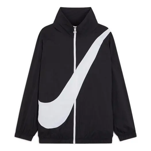 Nike Woven Swoosh Jacket - Black