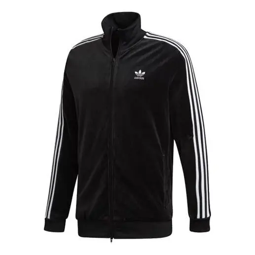 Adidas Originals Stand Collar Track Jacket - Black