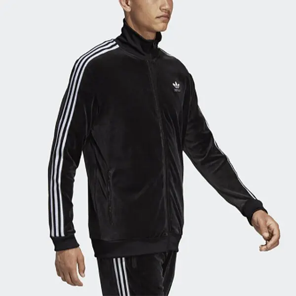 Adidas Originals Stand Collar Track Jacket - Black